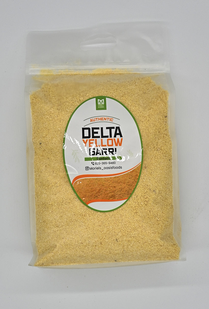 Yellow Garri – Moriels Oasis Foods